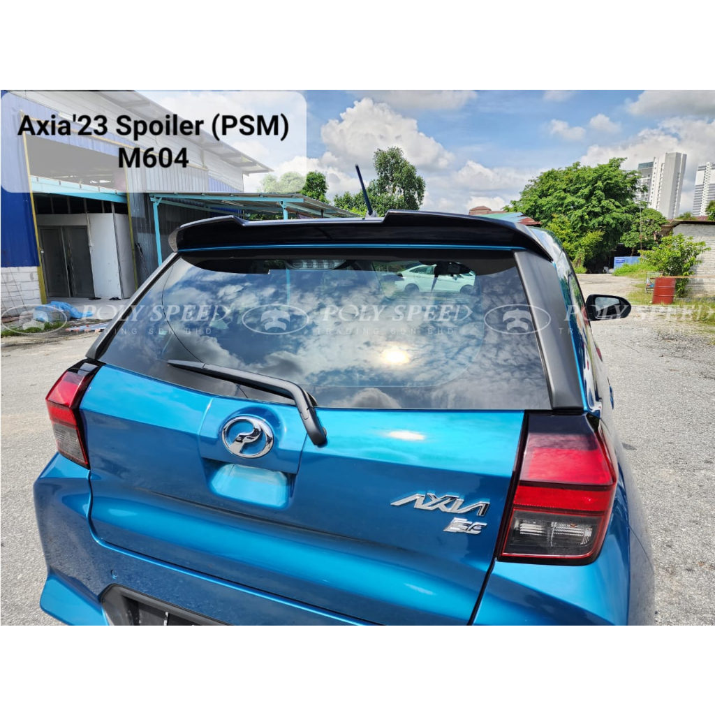2nd Generation Perodua Axia 2023 MK7 Spoiler Body Kit Fiber Ready Stock ...