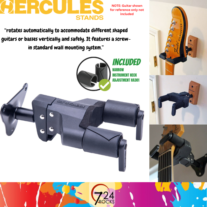 HERCULES stands Hercules GSP39WB PLUS Guitar Hanger Short Arm Guitar ...