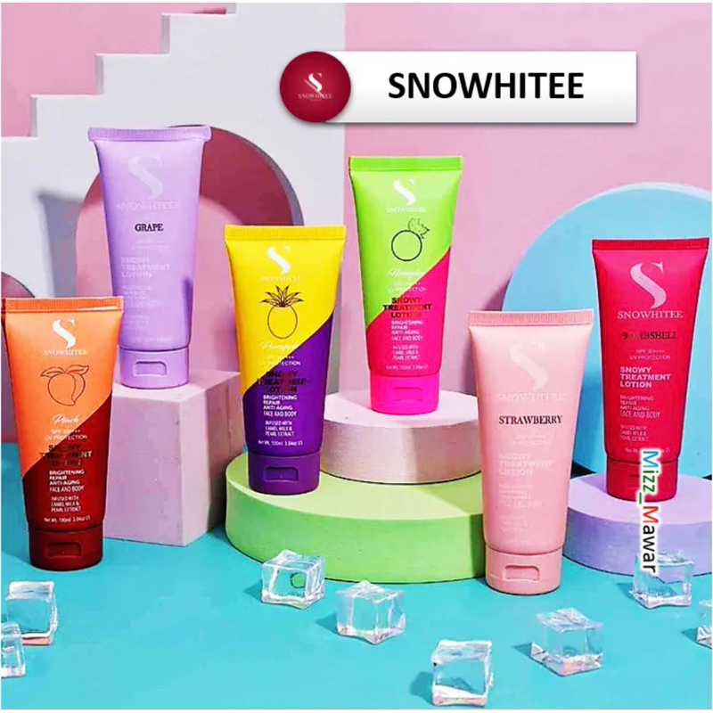 🔥 SnowWhitee Snowy Treatment Lotion Ori - Strawberry Bombshell ...