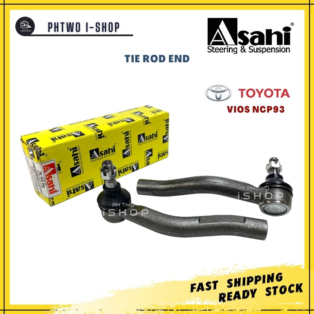 TIE ROD END - TOYOTA VIOS NCP93 ASAHI ASE 11-124R/L (45046-59195 / ...