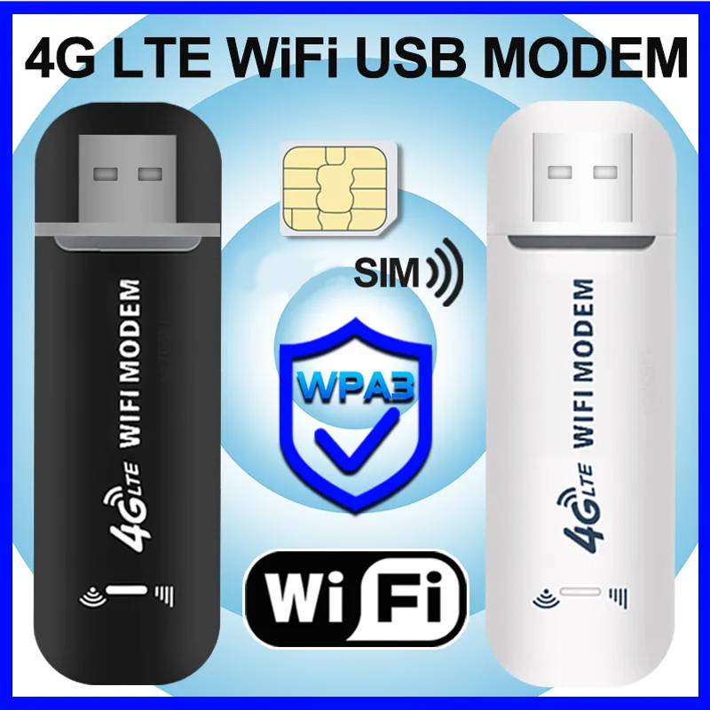 Modified 4G LTE Modem Router Unlimited Hotspot Portable WIFI Router Sim ...