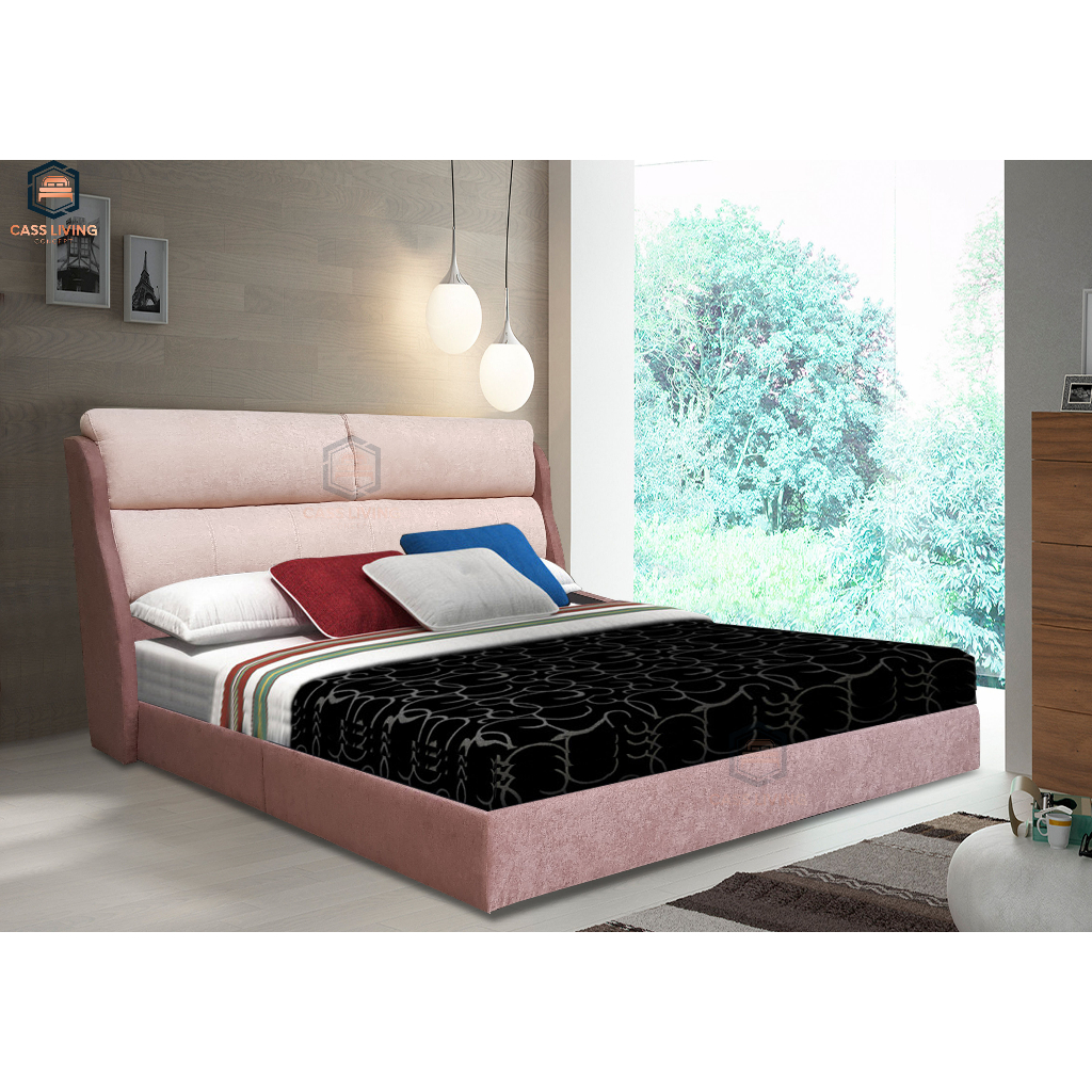 CLC55 QUEEN/KING SIZE BED FRAME/KATIL(MATTRESS NOT INCLUDED) | Shopee ...