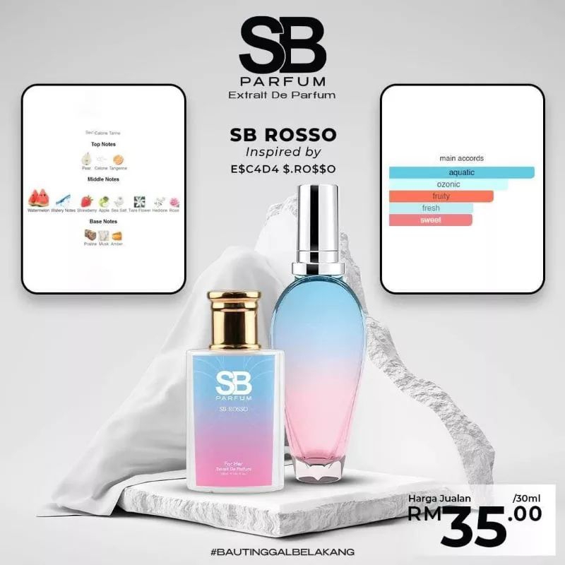 30ml EDP SB ROSSO Original by Sugarbomb Perfume | Shopee Malaysia