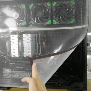 Computer filter, Dust filter, Custom size Mesh. Magnetic Dust prove ...