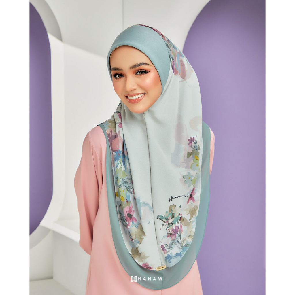 [Express Scarves] Tudung Sarung Dream Ielia Seroja Free Saiz Hijabs By Hanami | Shopee Malaysia
