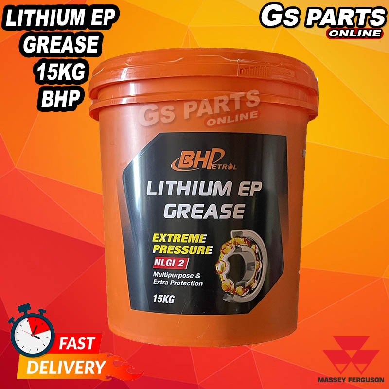 🚜LITHIUM EP GREASE 15 KG BHP | GS PARTS | Shopee Malaysia