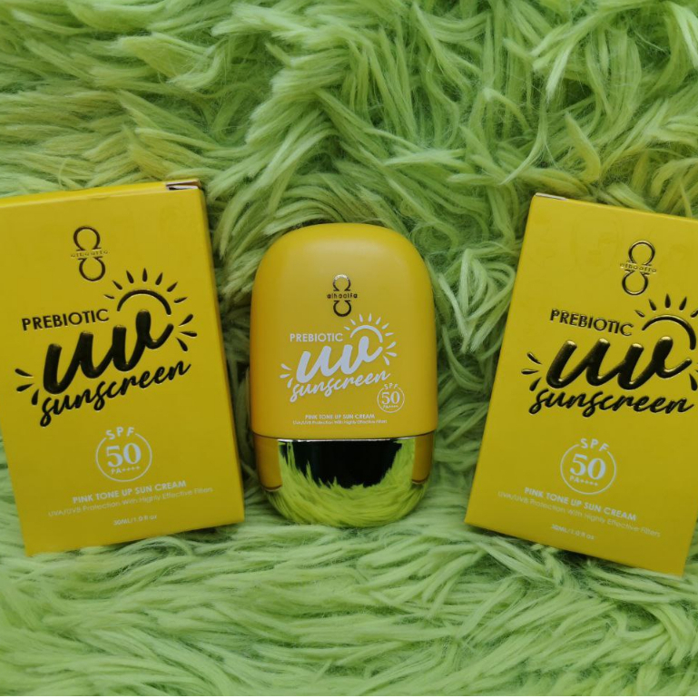 ALHA ALFA PREBIOTIC SUNSCREEN SPF50 PA++++ 100% ORIGINAL HQ | Shopee ...