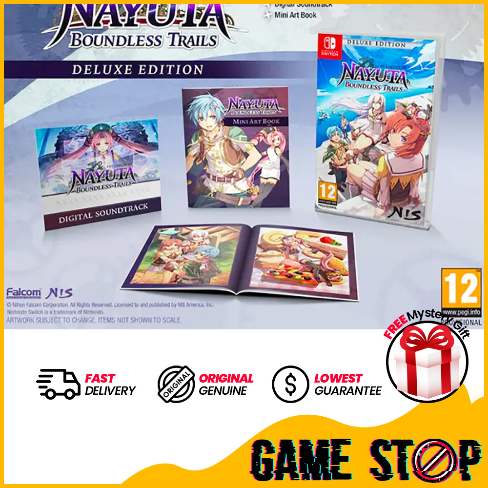 NSW Switch The Legend of Nayuta: Boundless Trails [Deluxe Edition] English Version | Shopee Malaysia