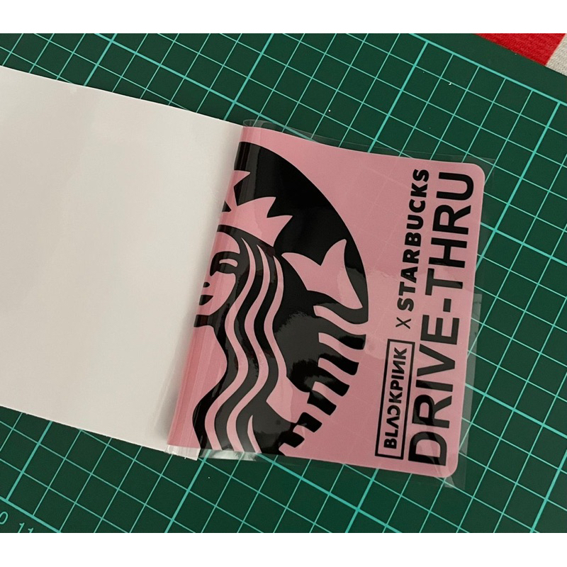 Car Sticker Drive-thru Blackpink x Starbucks | Shopee Malaysia