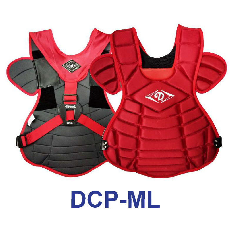 DIAMOND CHEST PROTECTOR FOR BASEBALL SOFTBALL High-density foam padded ...