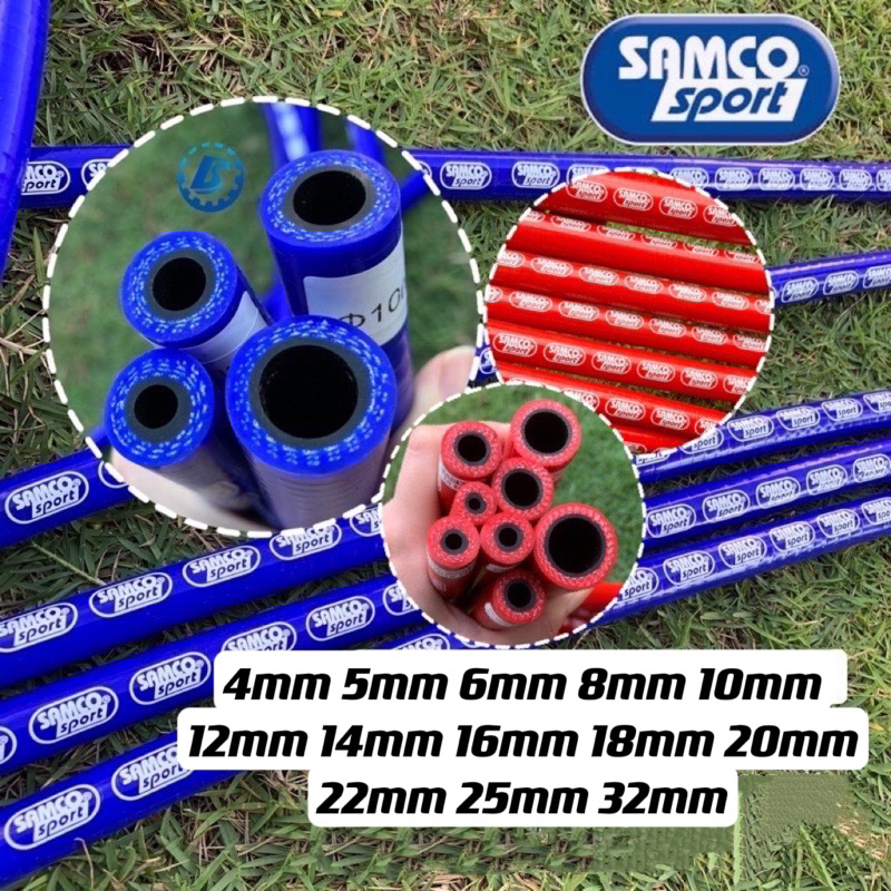 SAMCO SILICONE HOSE 1 meter hose 4mm 5mm 6mm 8mm 10mm 12mm 14mm 16mm ...