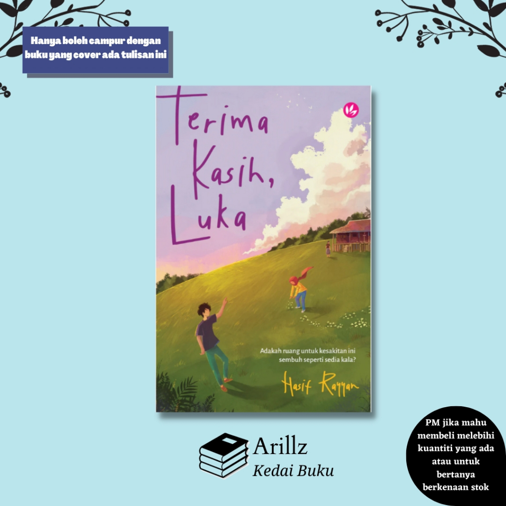 Iman Publication : Terima Kasih, Luka (Hasif Rayyan) | Shopee Malaysia