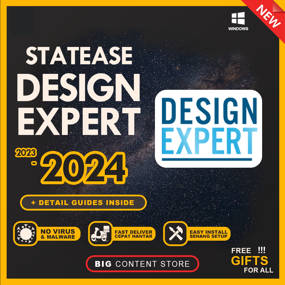 Stat-Ease Design-Expert 12 💯 EASY INSTALL SOFTWARE 💯 LIFETIME PREMIUM 💯 ...