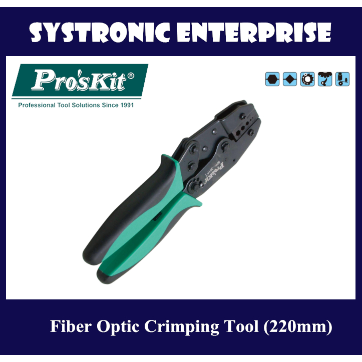 Pro'skit 8PK-301J Fiber Optic Crimping Tool (220mm) | Shopee Malaysia