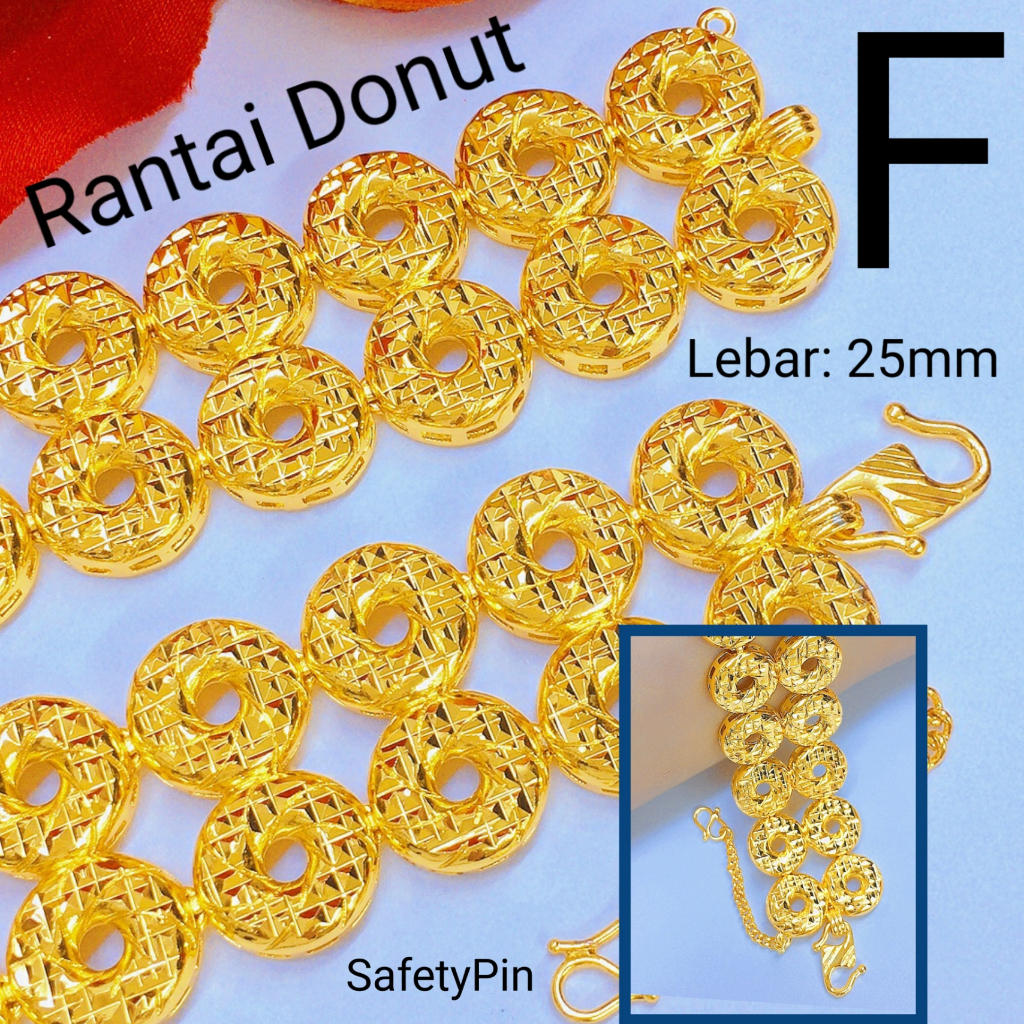 💥ADA COP 916💥(BCE50) EMAS BANGKOK ADULT CURB BRACELET RANTAI TANGAN ...