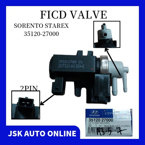 HYUNDAI STAREX SORENTO VALVE FICD PUMP ORIGINAL HYUNDAI 35120-27000 ...