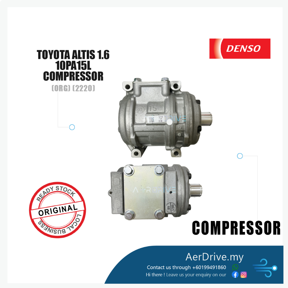 DENSO 10PA15C Compressor 2700 (ORG) | Shopee Malaysia