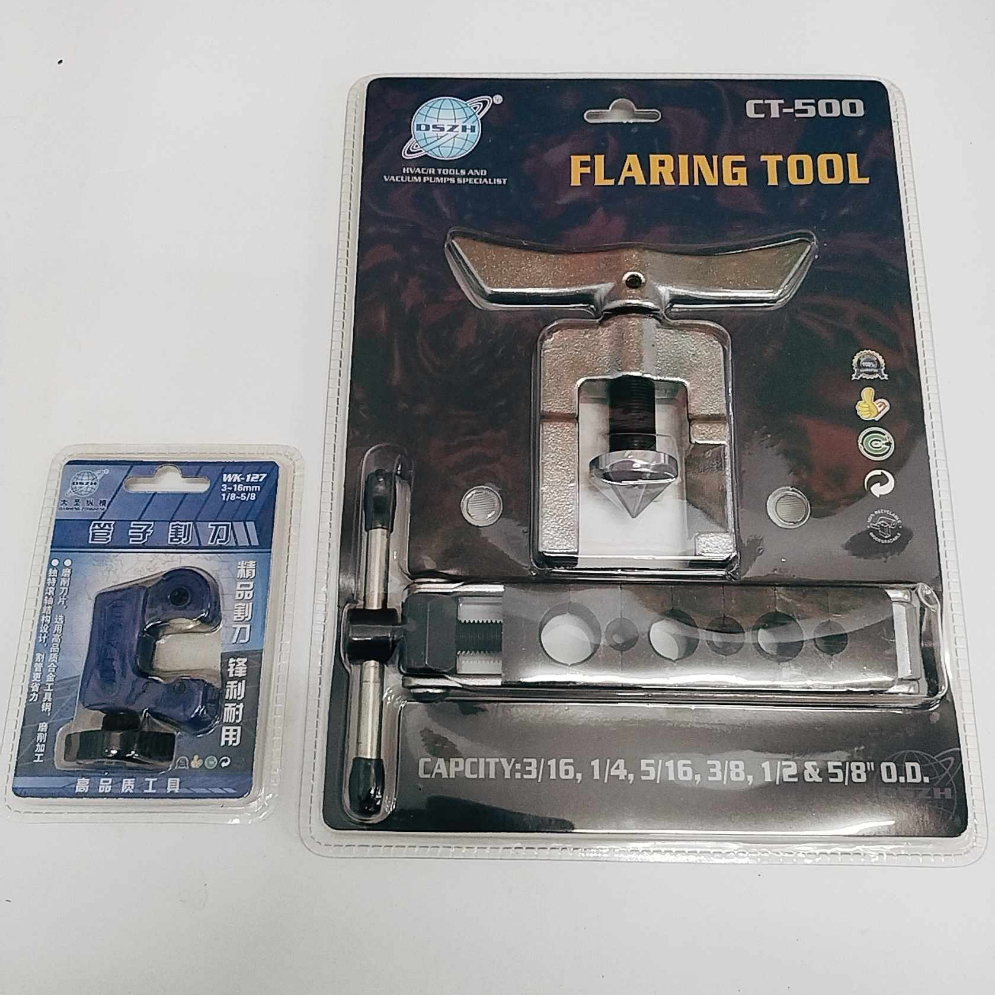 Pengembang paip Flaring Copper Nut Tool . Tube Cutter CT128 Install Aircond Alat Potong Pemasang ...