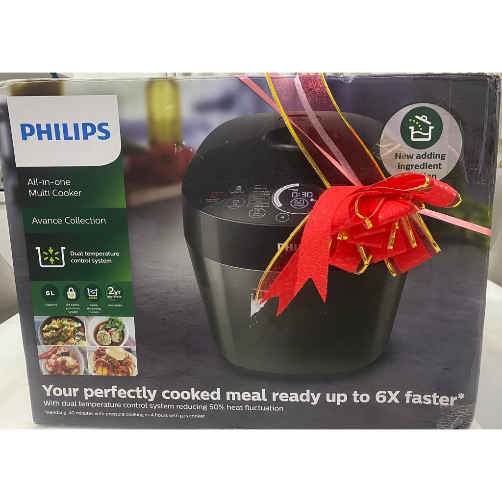Philips Deluxe Collection All-In-One Cooker Premium Multi-Cooker ...