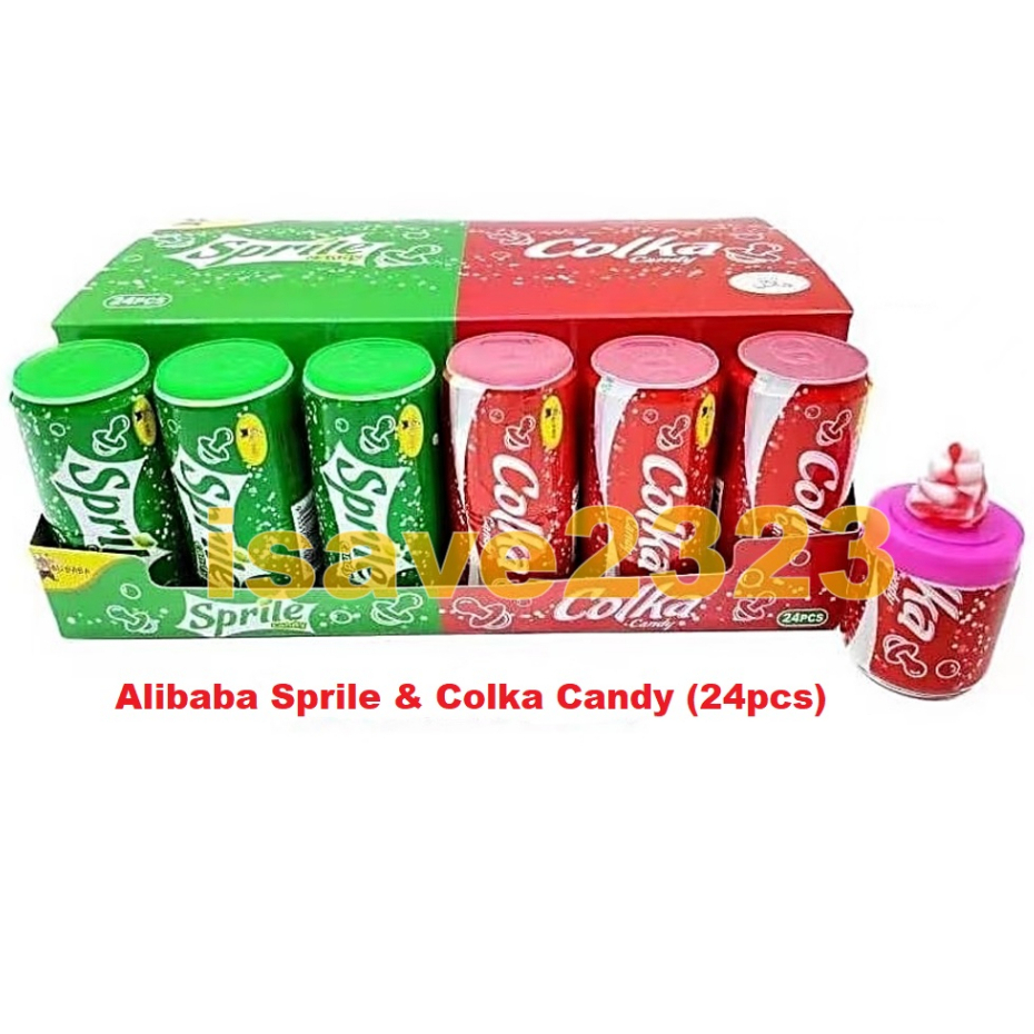 [HALAL] Alibaba Sprile & Colka Candy (24pcs) | Shopee Malaysia