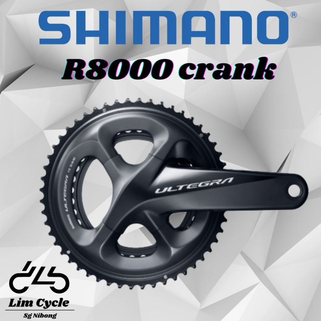 Shimano R8000 crank set | SHIMANO ULTEGRA HOLLOWTECH II Road Crankset 2x11-speed | Shopee Malaysia