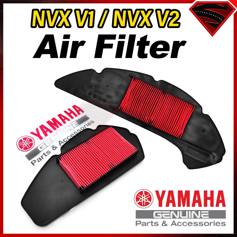 AIR FILTER AIR CLEANER YAMAHA NVX155 V1 V2 NMAX V2 / NVX 155 ORIGINAL ...