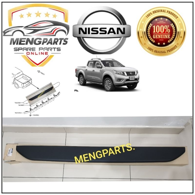 ORIGINAL NISSAN NAVARA D23 NP300 REAR AIR SPOILER ASSY 96030-4JA0A ...
