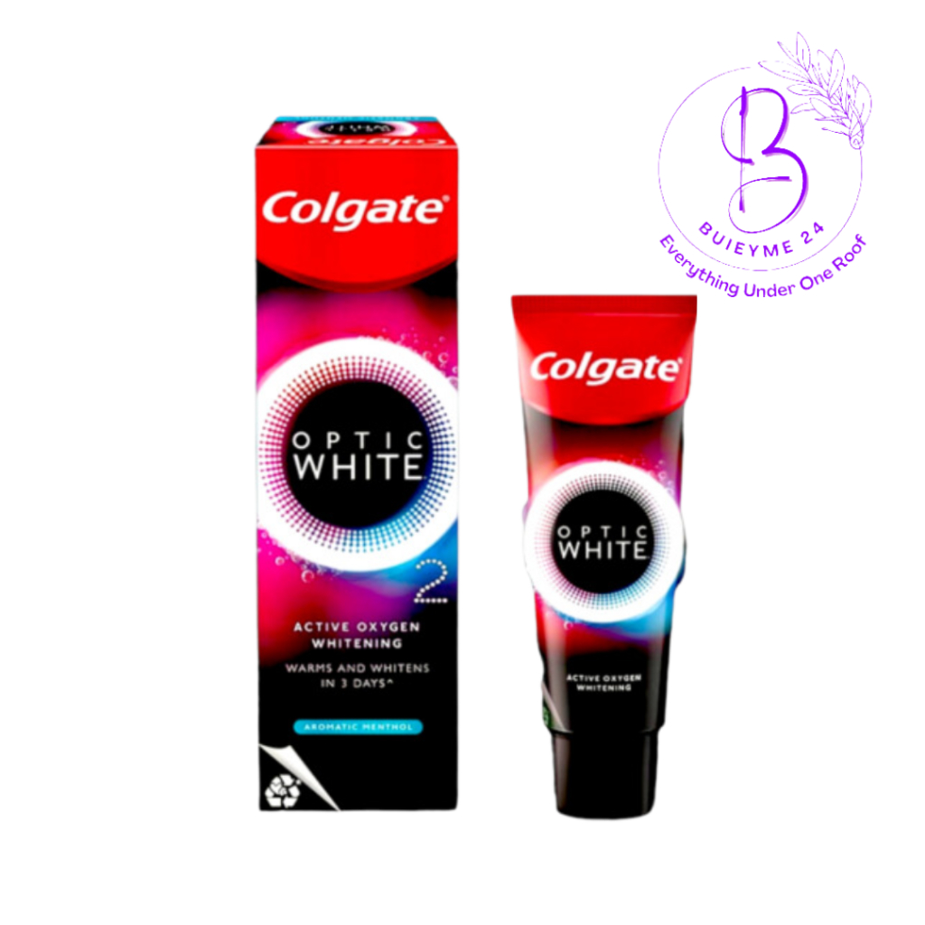 [READY STOCK] Colgate Optic White O2 Toothpaste Aromatic Menthol 85g ...