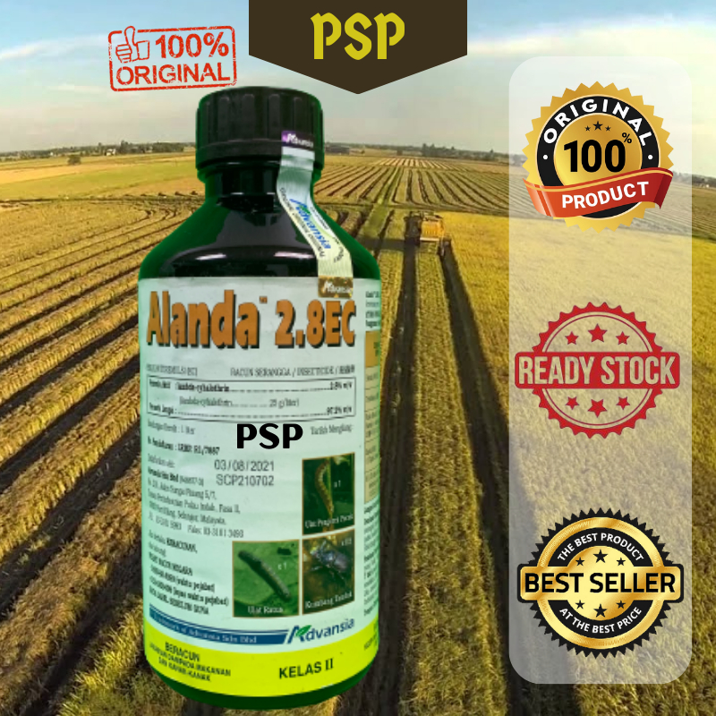 1L ALANDA 2.8EC ADVANSIA Racun Serangga / Karate / kupu kupu putih (A.i ...