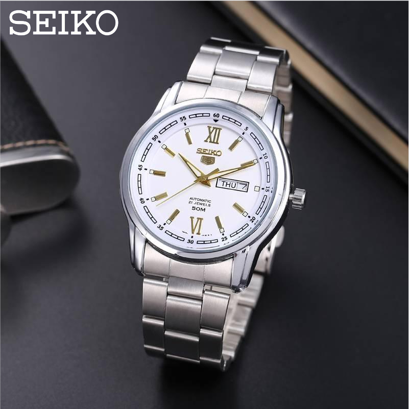 SEIKO READY STOCK No. 5 Series Classic Men Watch Waterproof quartz dual ...