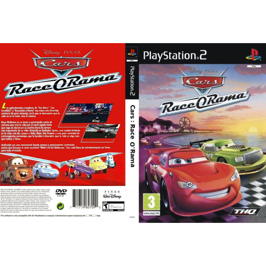 PS2 Games Collection Cars - Race-O-Rama | Shopee Malaysia