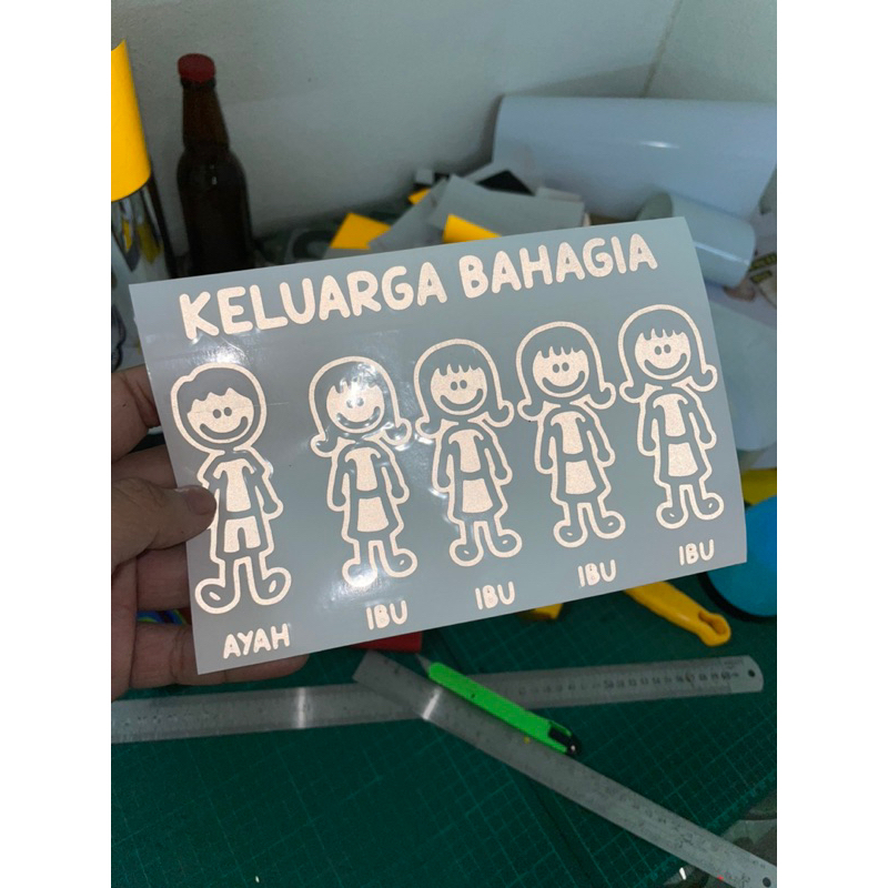 Sticker keluarga bahagia | Shopee Malaysia