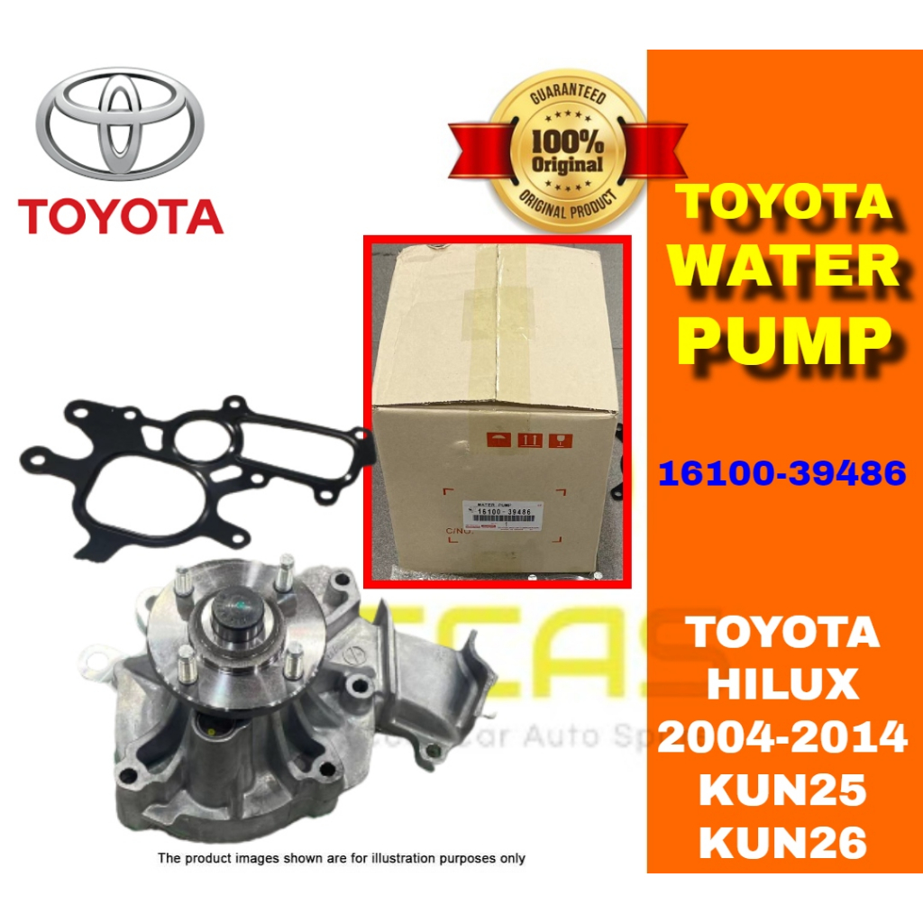 ORIGINAL TOYOTA HILUX VIGO KUN25 KUN26 / INNOVA KUN40 & FORTUNER KUN50 ...