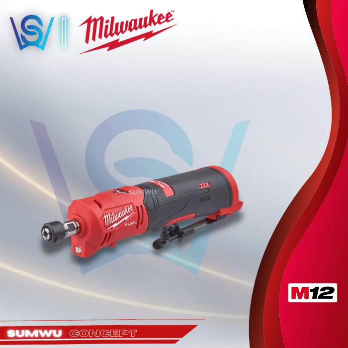 MILWAUKEE M12 FUEL STRAIGHT DIE GRINDER FDGS-0 Cordless Rotary Mini ...