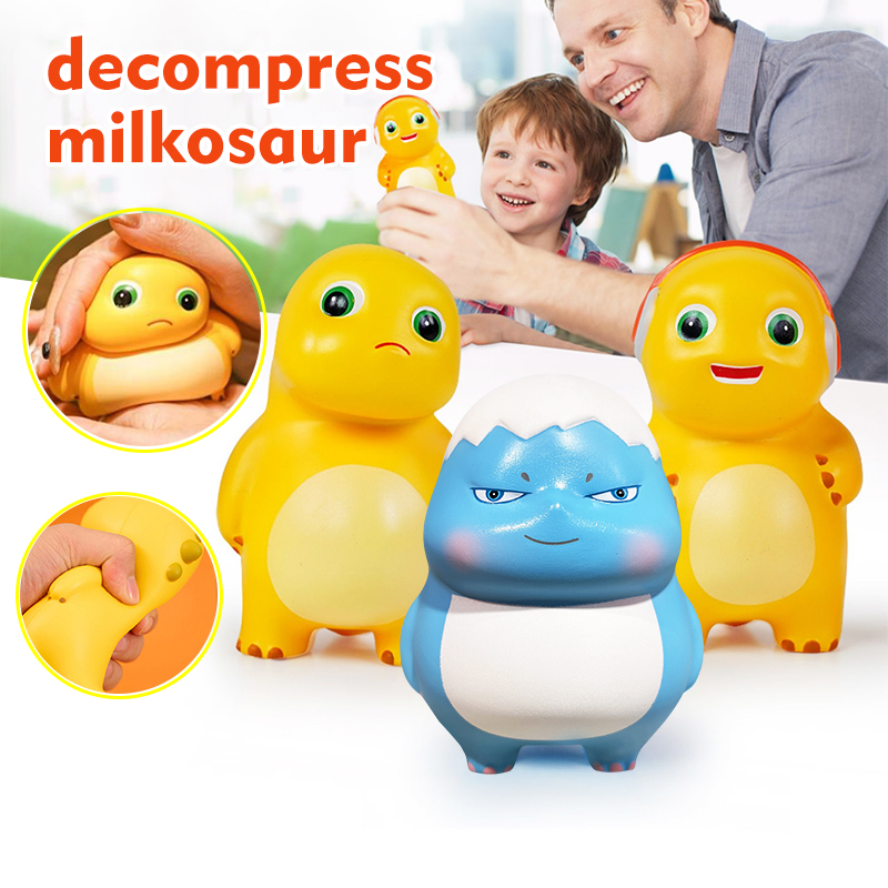 Slow Rebound Toy Squishy Crooked Arrogant Little Milk Dragon With ...