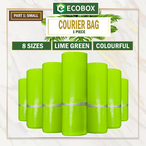 Ecobox-Lime Green Courier Bag Mailer Polymailer Parcel Bag Flyers ...