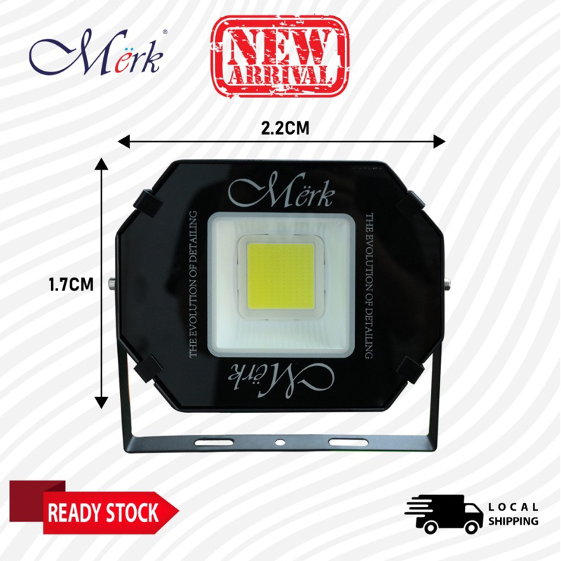 Merk LED Spotlight / LED detailing light (50W) | Shopee Malaysia