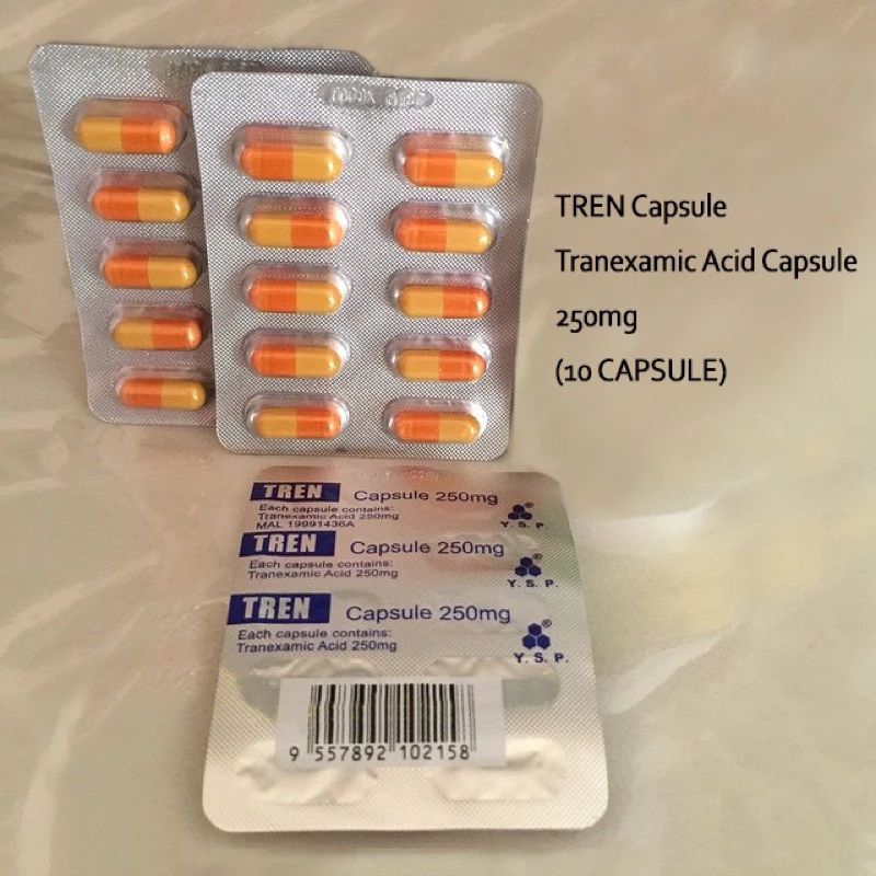 TREND 250mg capsule (for stop bleeding) | Shopee Malaysia