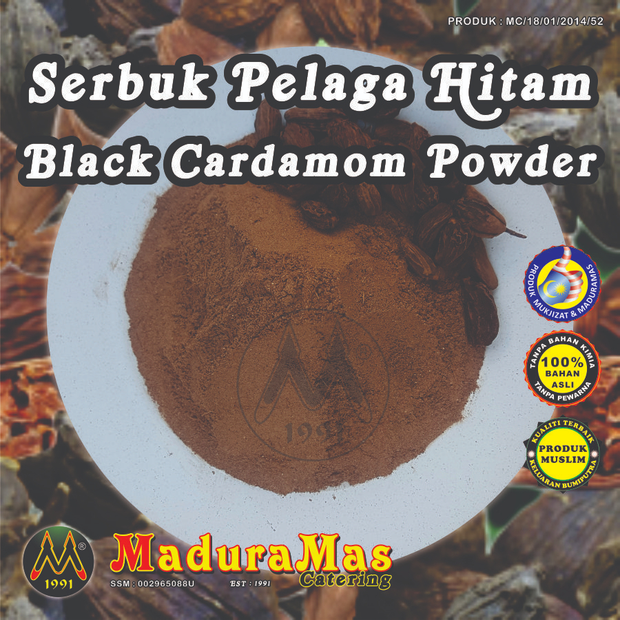 ( 🔥 Jualan Borong🔥 ) Serbuk Buah Pelaga Hitam - Black Cardamom Powder ...