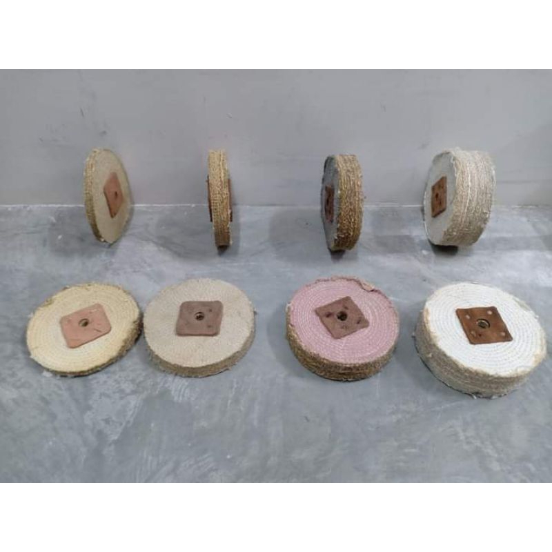 LINEN WHEEL 6×1/2" 6×1" 6×2"8X1/2” 8X1” 8X2”麻布轮 | Shopee Malaysia