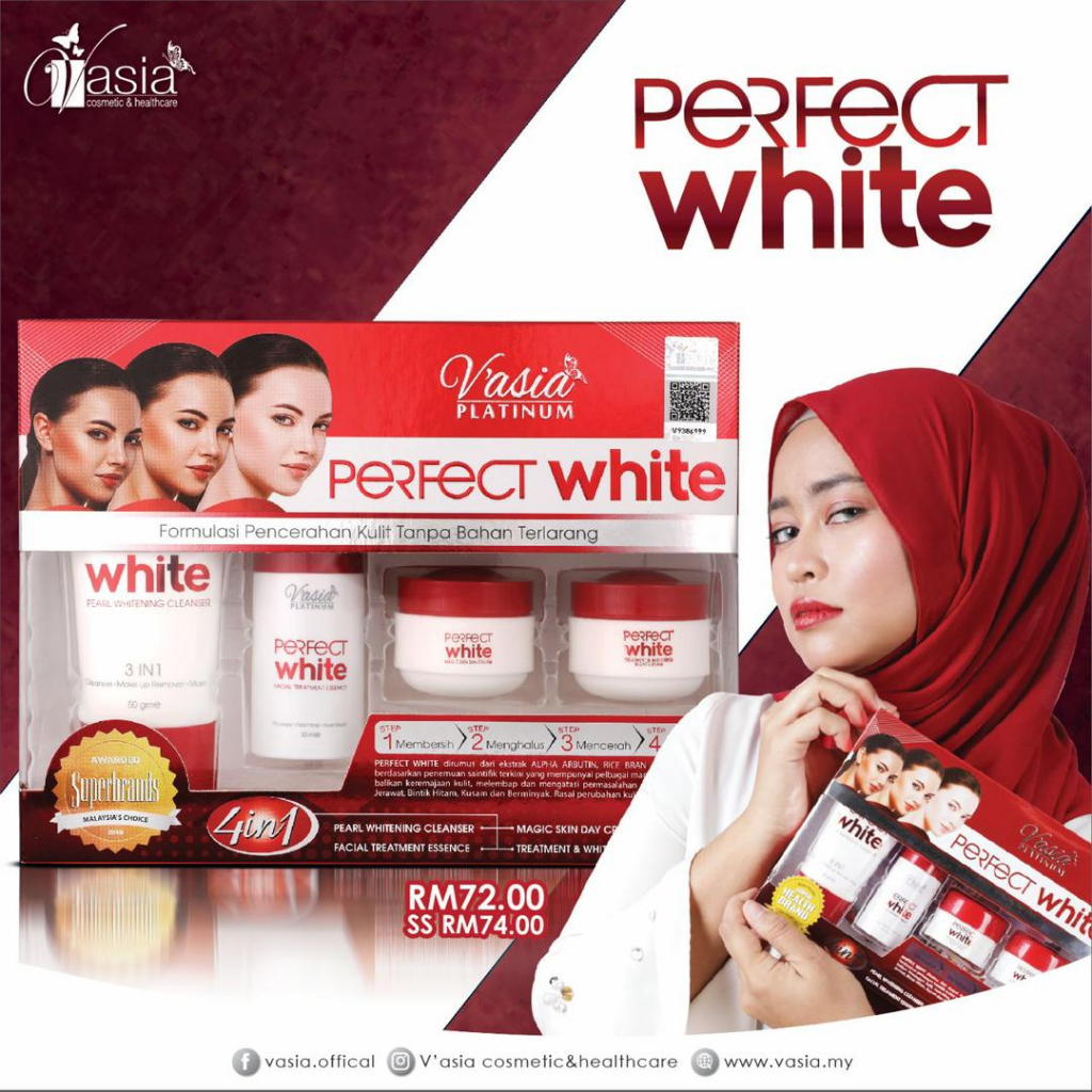V’Asia Perfect White SET DAN LOOSE | Shopee Malaysia