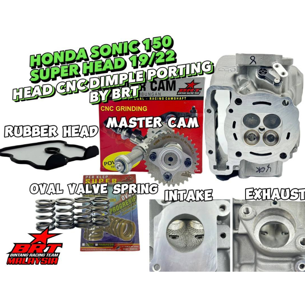 ( 19/22MM & 21/24MM ) BRT RACING SUPERHEAD SUPER HEAD ( CNC DIMPLE ...
