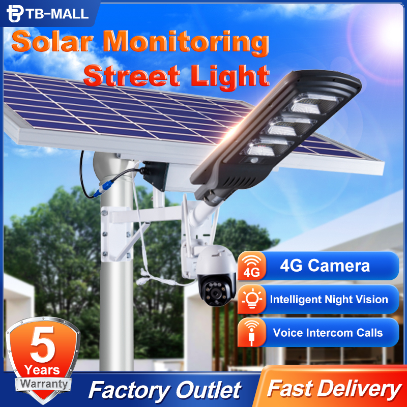Lampu Solar CCTV Camera Street Light Security Cameras Outdoor ...