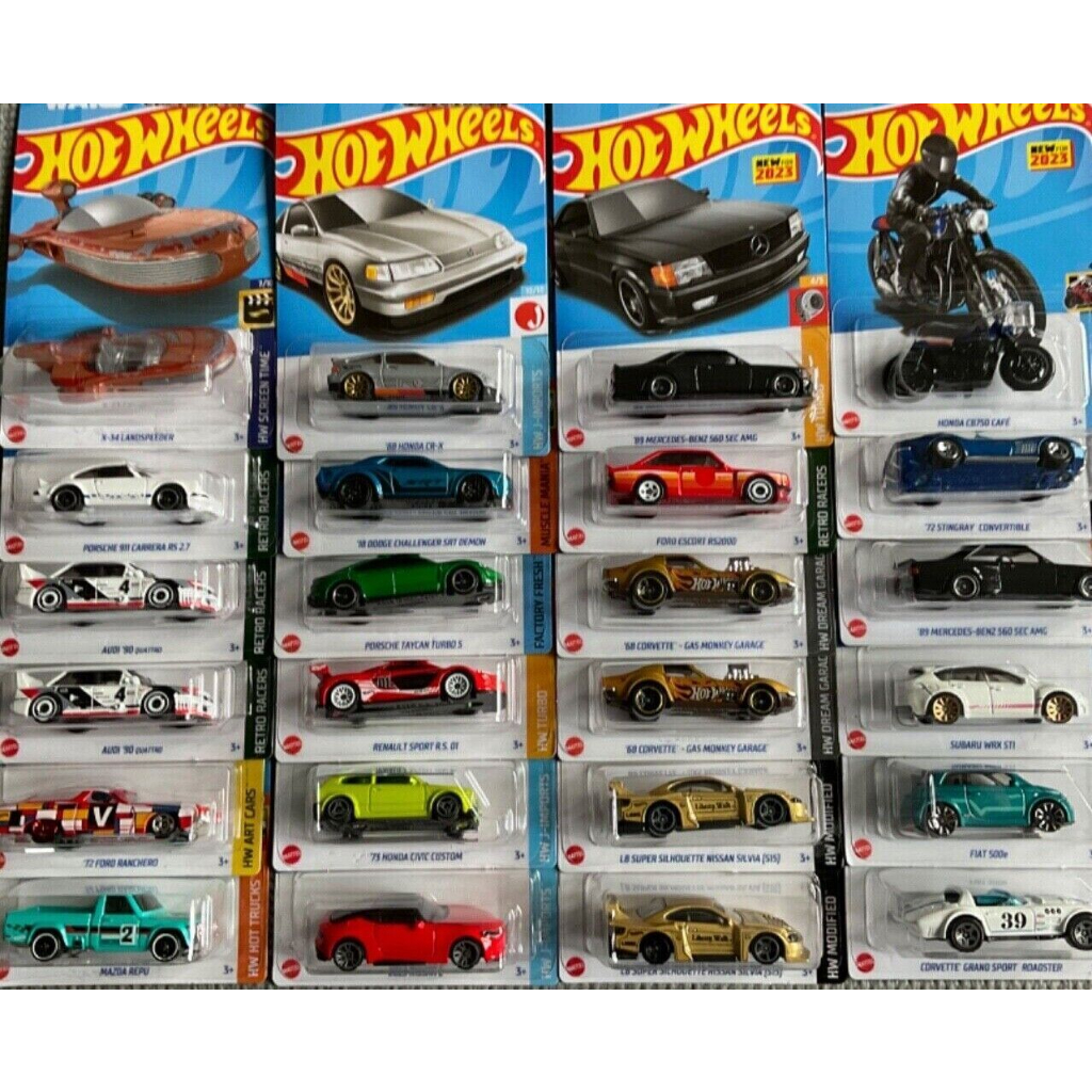 Original Hot Wheels Real Cars 2023-2025 Random Designs SALE Basic ...
