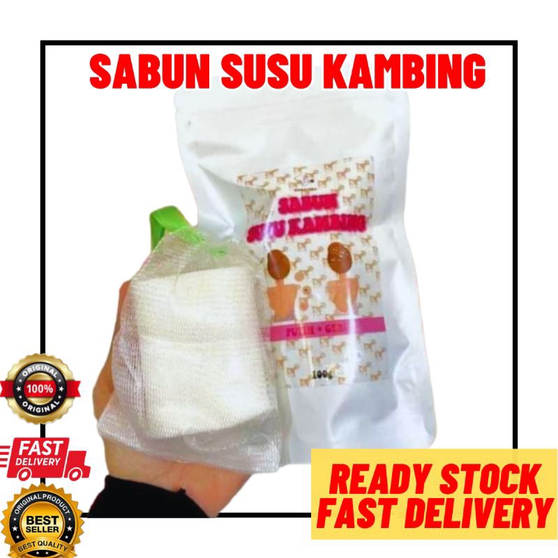 SABUN SUSU KAMBING VIRAL SABUN PUTIH (ORIGINAL HQ) SABUN PUTIH MUKA DAN ...
