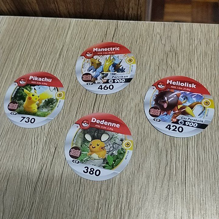 Pokemon Medallion Choki Choki (Electric Type) | Shopee Malaysia