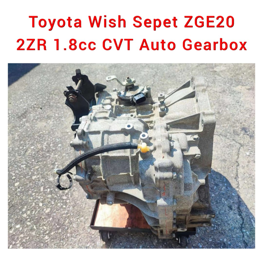 Auto Gearbox Transmission Toyota Wish Sepet ZGE20 2ZR 2WD 1.8cc CVT Auto Gearbox ( K310 ) Auto ...