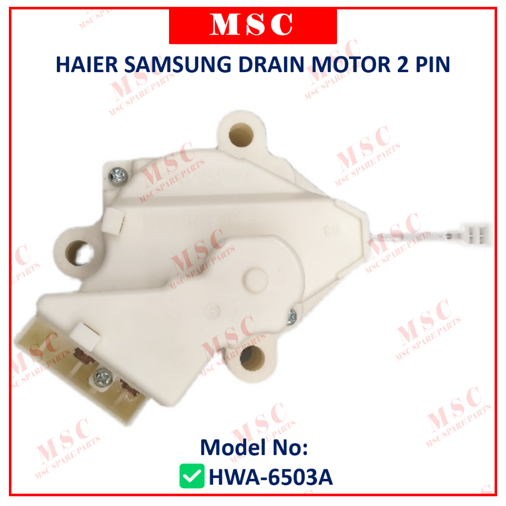 HAIER SAMSUNG WASHING MACHINE DRAIN MOTOR 2 PIN MOTOR PENARIK AIR ...