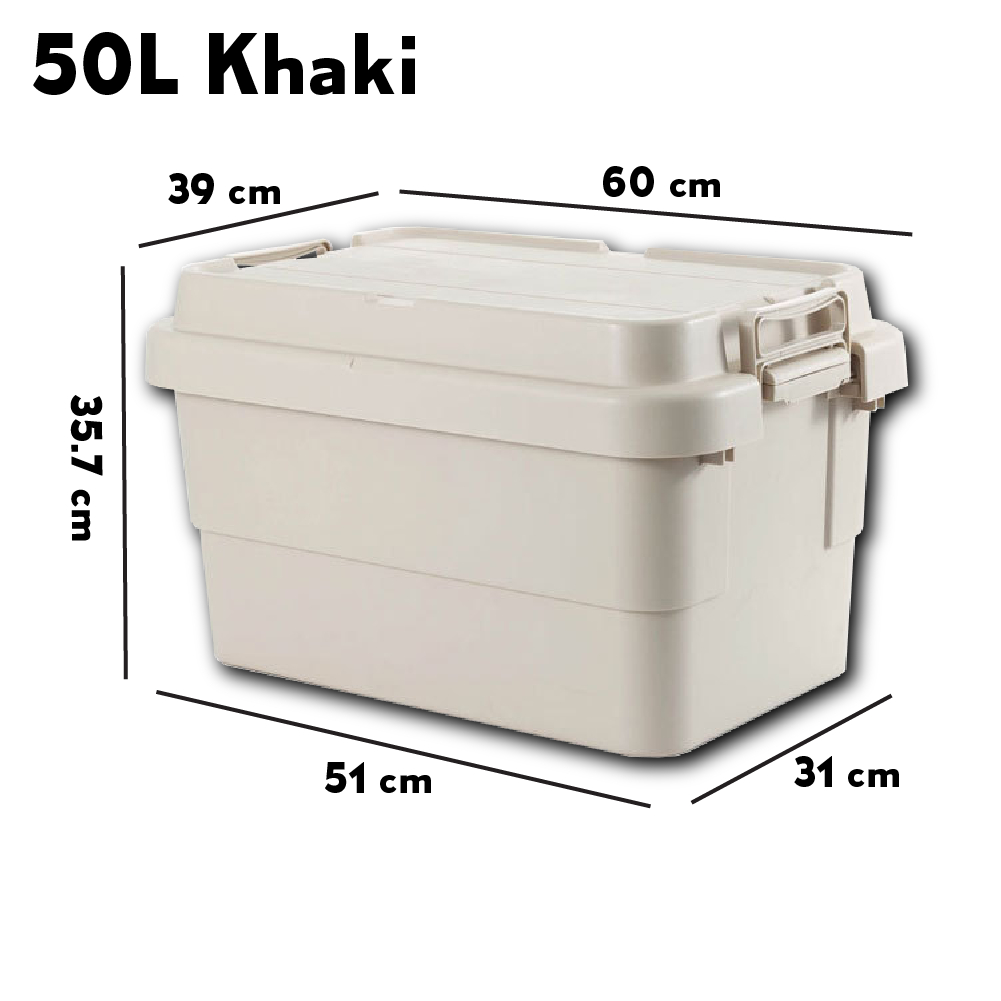 Multipurpose Storage Box Camping Portable Home Storage Box Heavy Duty Muji Design Outdoor Picnic ...