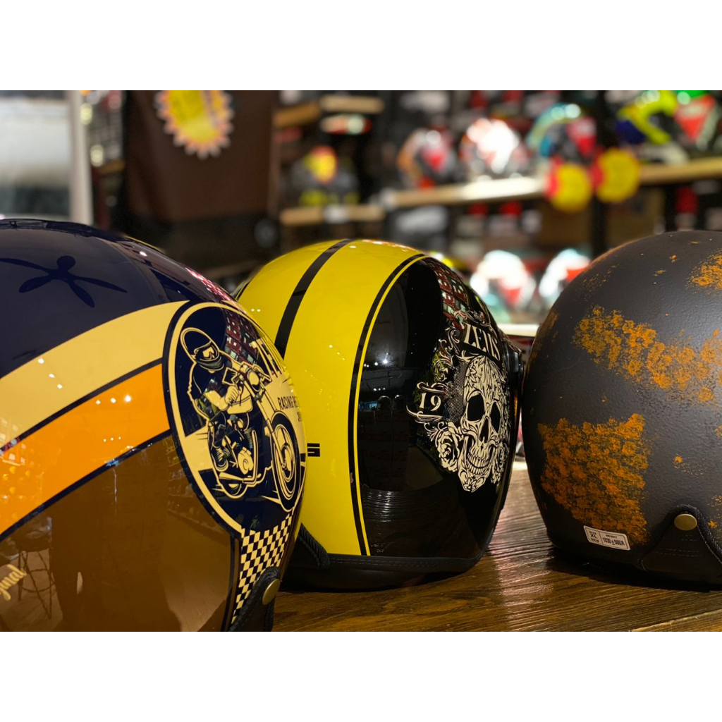 ZEUS HELMET GJ388 CLASSIC STYLE DESIGN | Shopee Malaysia